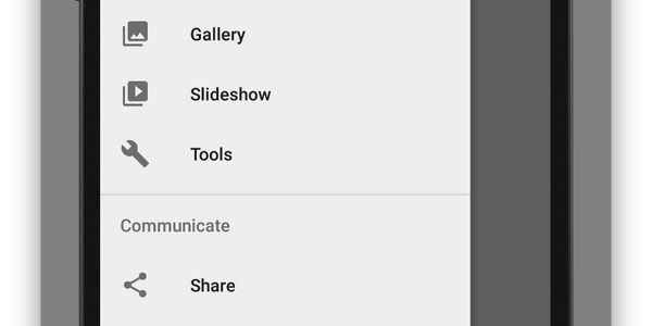 [Android] Navigation Drawer Layout 잡기: JSon