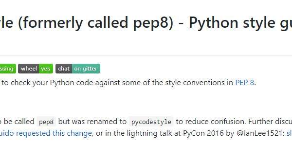 pycodestyle로 코드 자동 점검하기: Garden of Digitalis