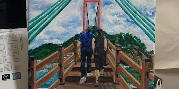 백년해로-사랑하는 엄마 아빠: 네모난 모네 (SquareMonet)