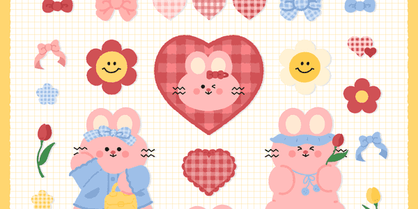 [ goodnote sticker ] LUVY'S HEART: 쿠키즈