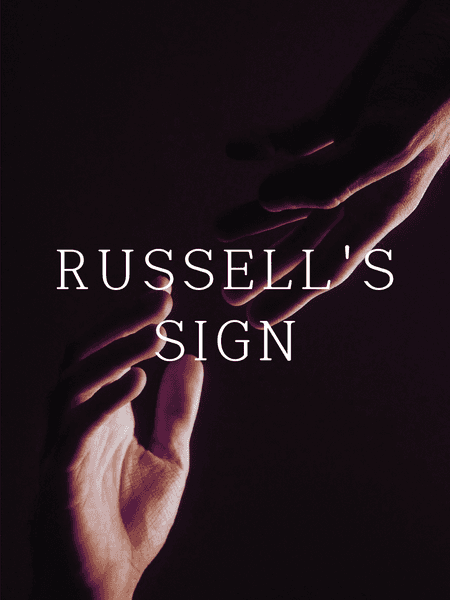 러셀 사인 Russell's sign: Save me