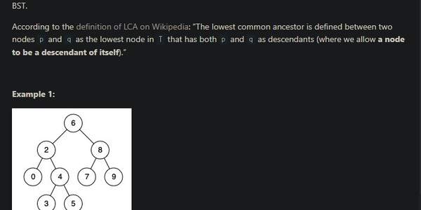 [2022.08.12] 235. Lowest Common Ancestor of a Binary Search Tree: 마코의 ...