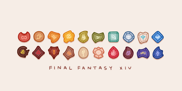 [배포] FF14 잡 소울 크리스탈 PC 아이콘 & PNG 파일