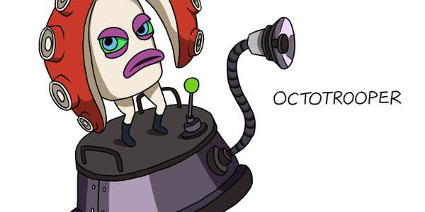 스플래툰 시리즈의 Octotrooper: 그림 모음