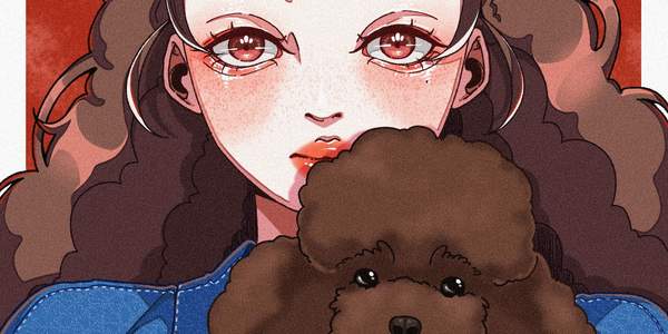 푸들 일러스트: RinRin illustration