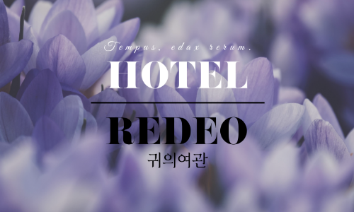 𝐇𝐎𝐓𝐄𝐋 𝐑𝐄𝐃𝐄𝐎 - 포스트 1페이지