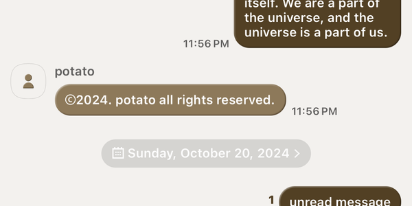 ios ktheme / Autumn brown: potato
