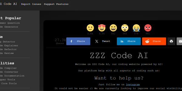 ZZZ Code AI - A Revolutionary Tool for Streamlining Development: AI ...