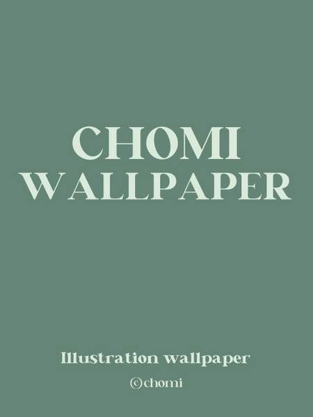 CHOMI 일러스트 배경화면: Chomi island