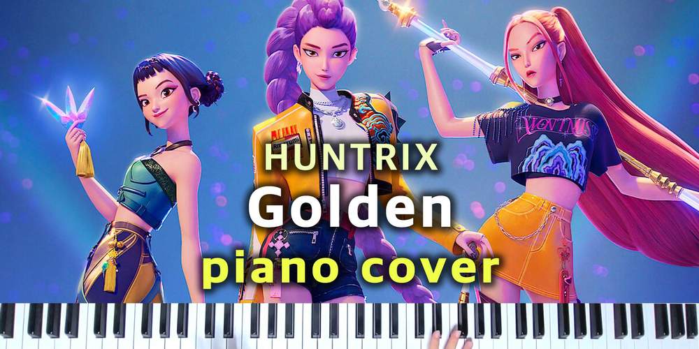 케데헌 Huntrix Golden 피아노 악보 Pdf 파일 다운로드 Bvibvi Piano Sheet